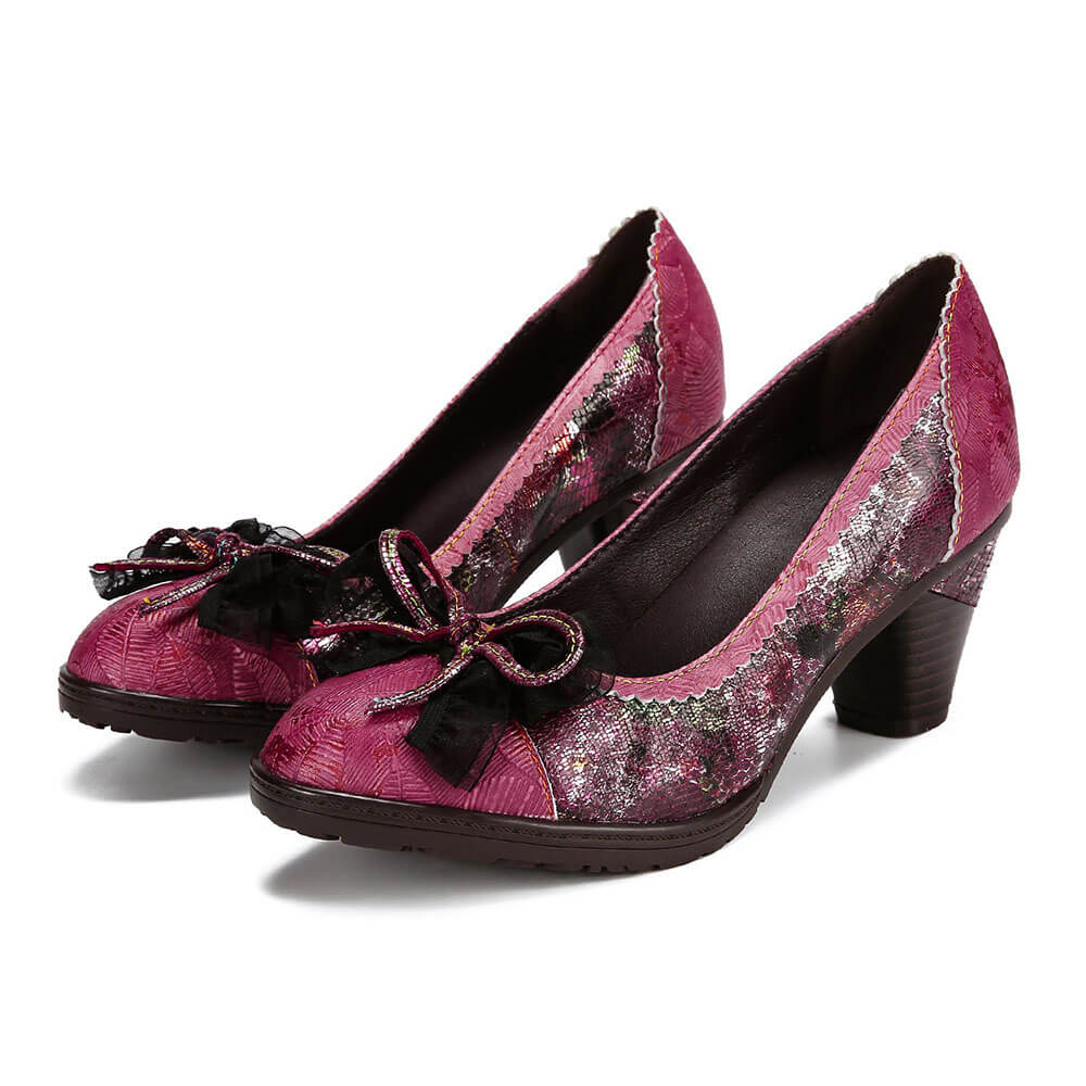 Hand Painted Colorful Artistic Elegant Pumps – Colorstepshoes